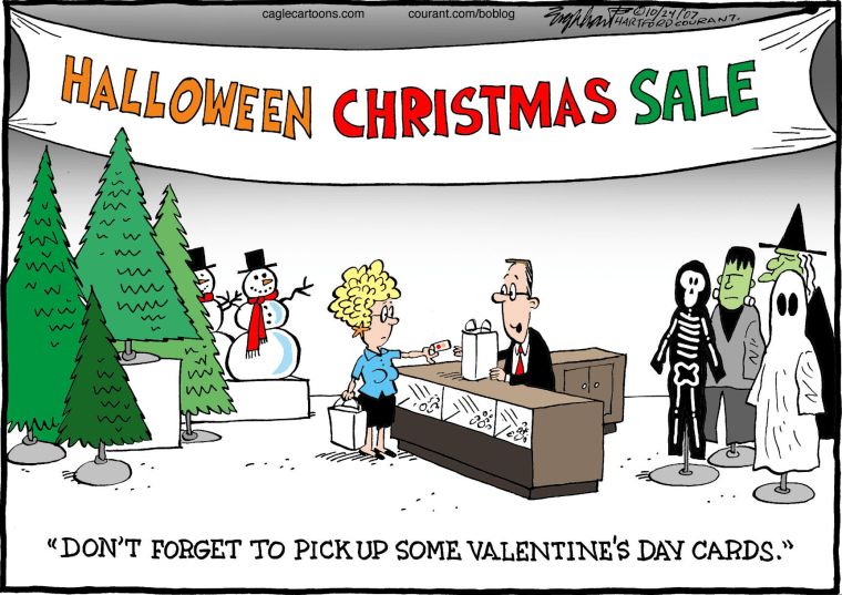 Cartoons: The holiday shopping season