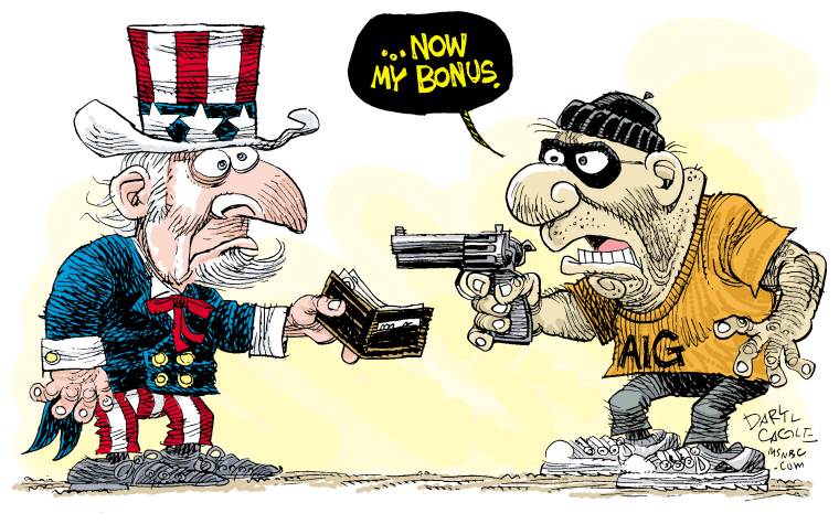 Cartoons: A look back at business in 2009