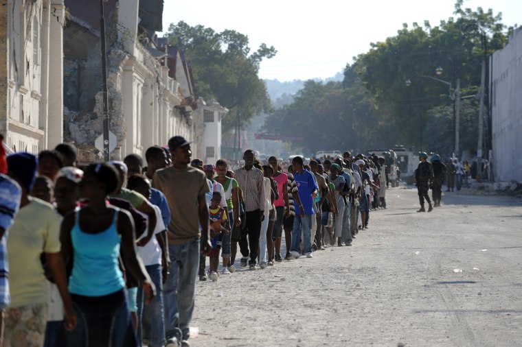 Earthquake rocks Haiti