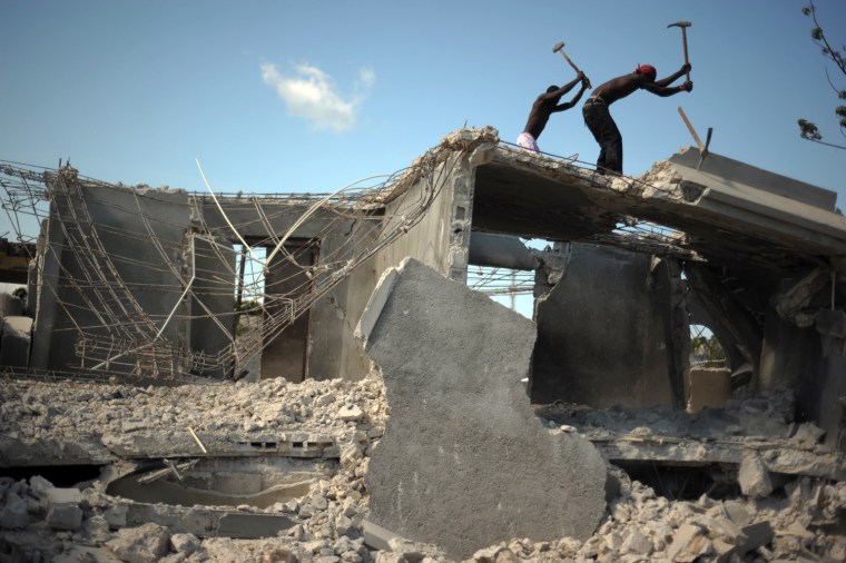 Haiti struggles to recover — week 7