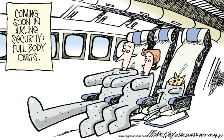 Cartoons: Danger in the air