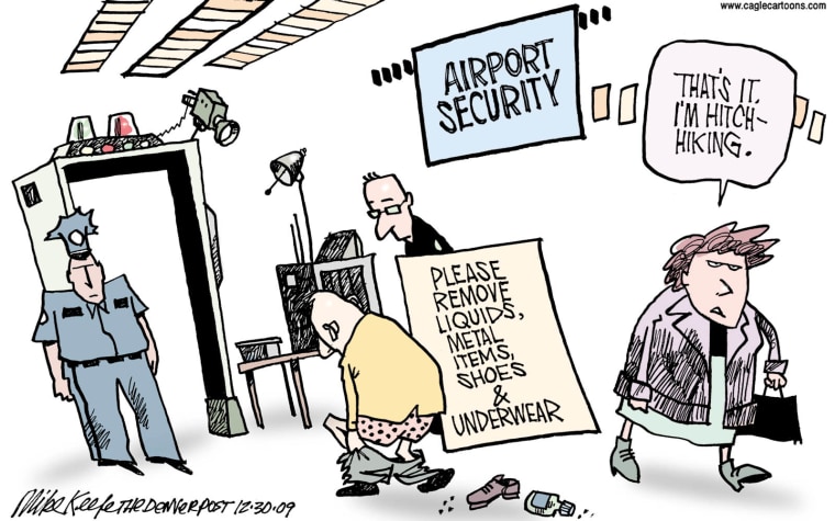 Cartoons: Danger in the air