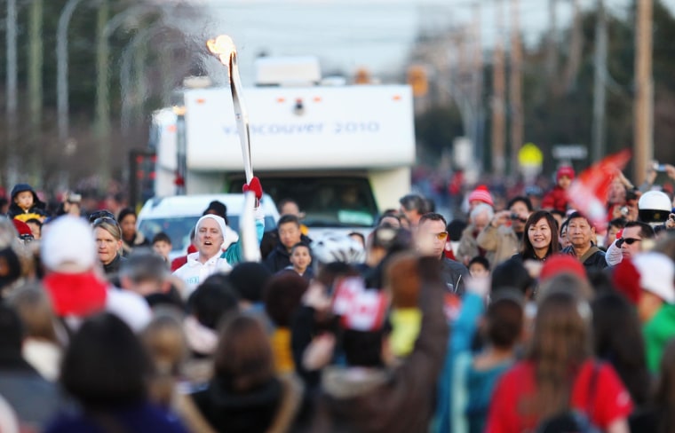 Olympic torch relay