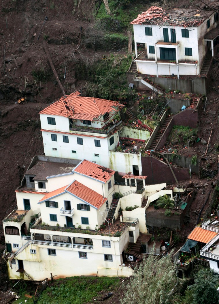 Floodwaters ravage Madeira