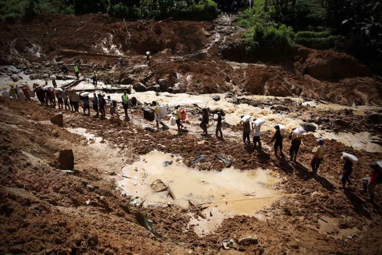 Deadly landslides in West Java, Indonesia