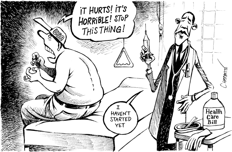 Political cartoons: Health overhaul passes
