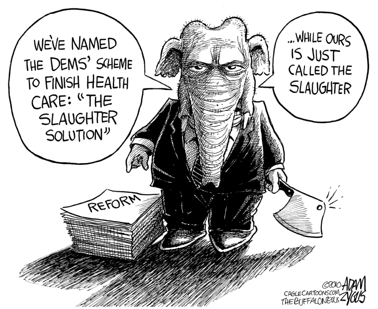 Political cartoons: Health overhaul passes