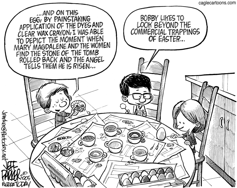 Cagle Easter cartoons