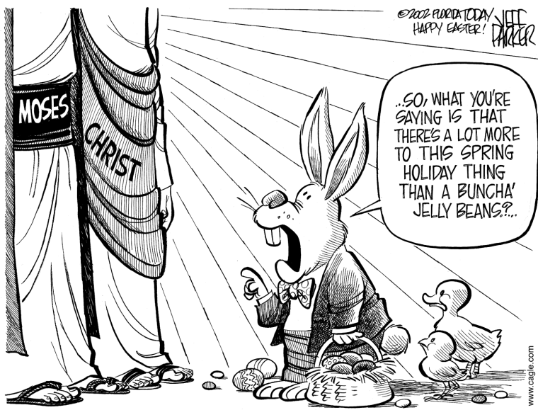 Cagle Easter cartoons
