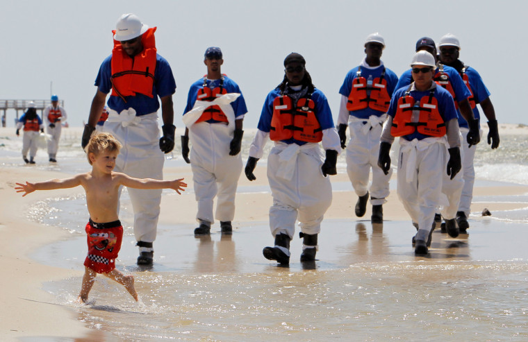 Deepwater Horizon rig oil spill