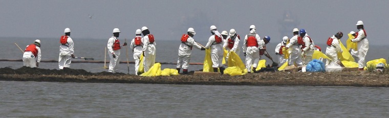 Deepwater Horizon rig oil spill