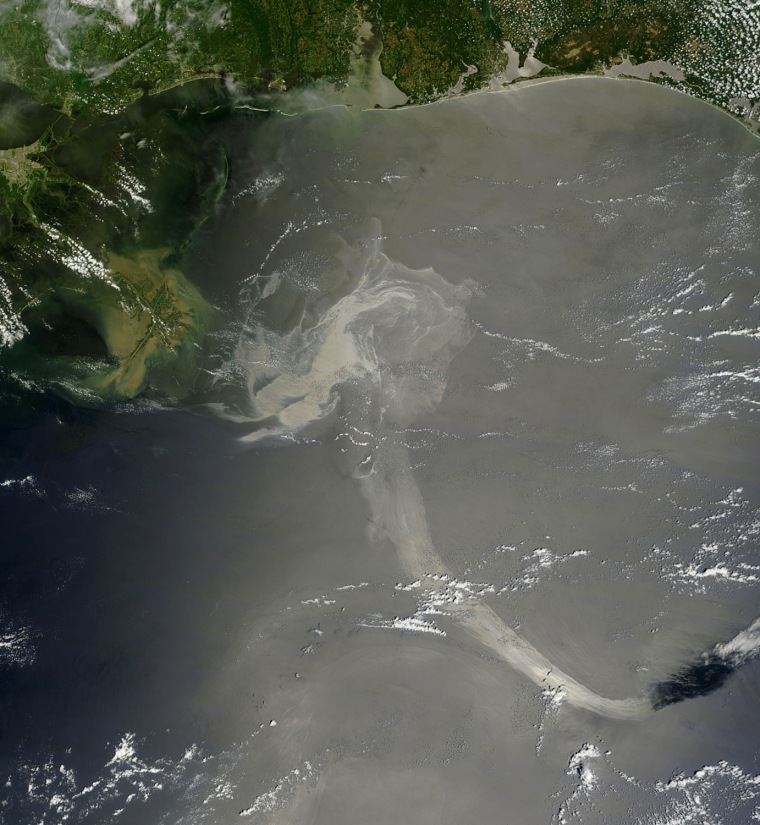 Deepwater Horizon rig oil spill