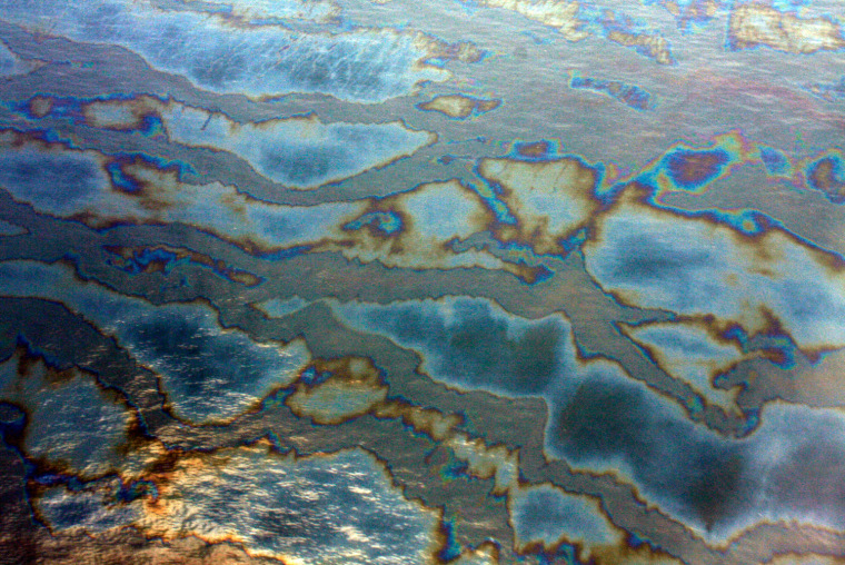 Deepwater Horizon rig oil hits land