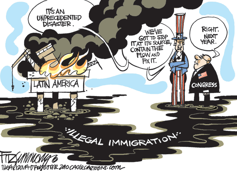Cartoons: Cleaning up the Gulf