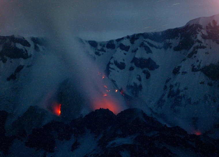 Mount St. Helens after the eruption