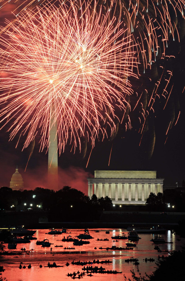 Fourth of July celebrations