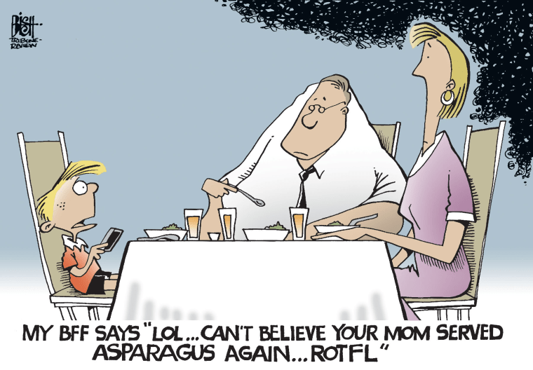 Cartoons: Phone failure