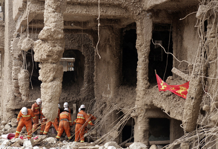 Flooding and mudslides devastate China