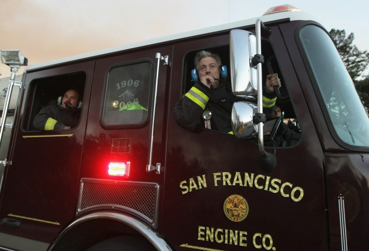 Massive fire in San Bruno