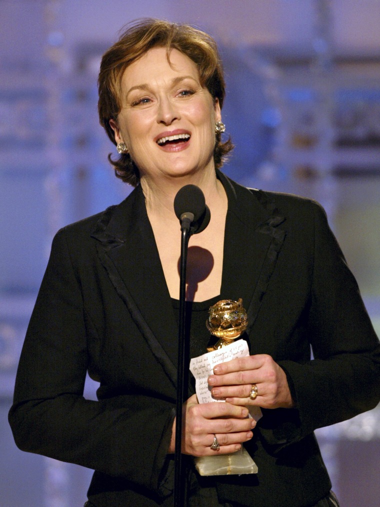 Meryl Streep through the years