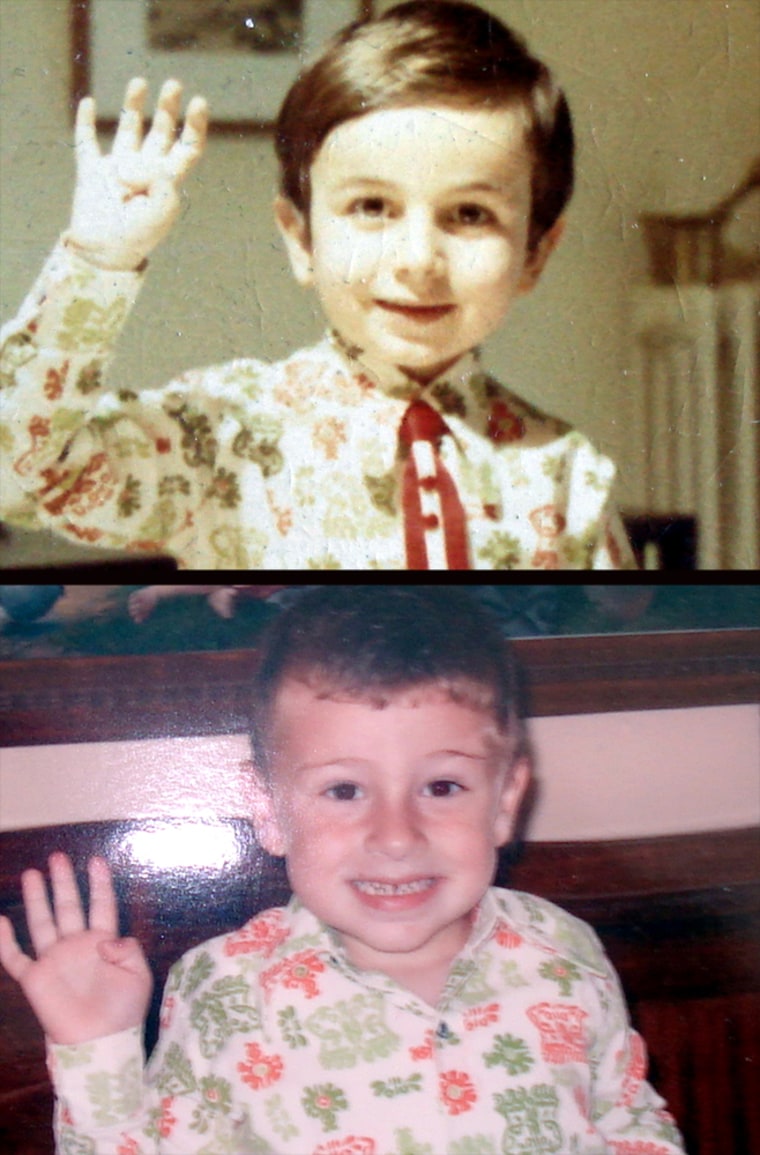 Like parent, like child: Re-creating family photos