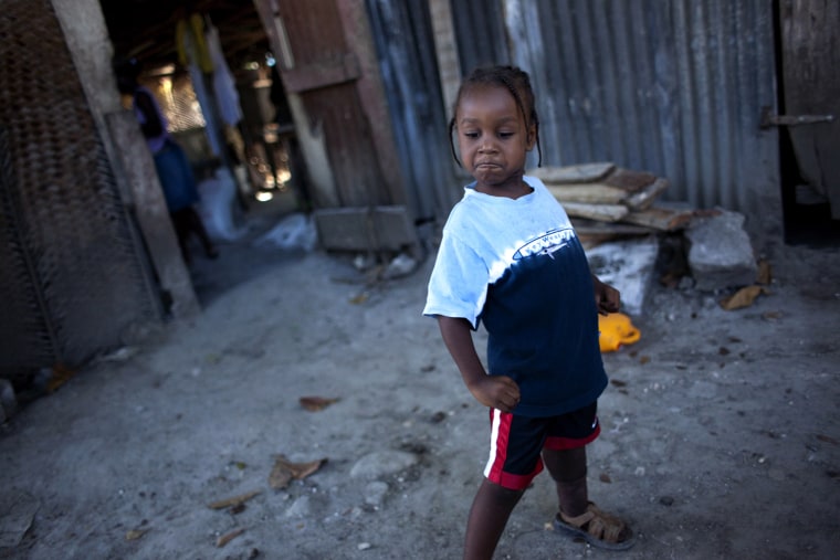 For young amputee, Haiti brings one disaster after another
