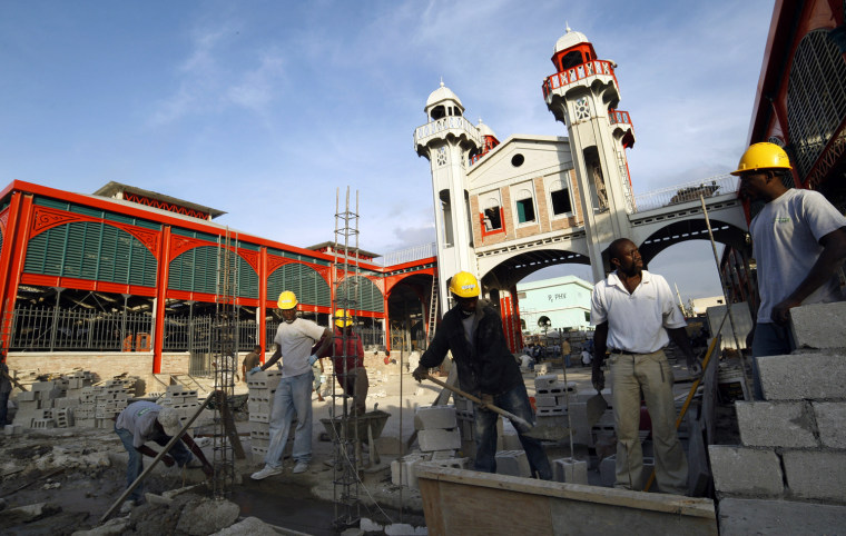 A year after quake, Haiti still rebuilding