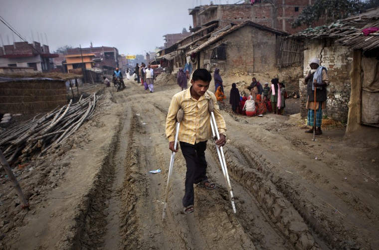 Fighting polio in India