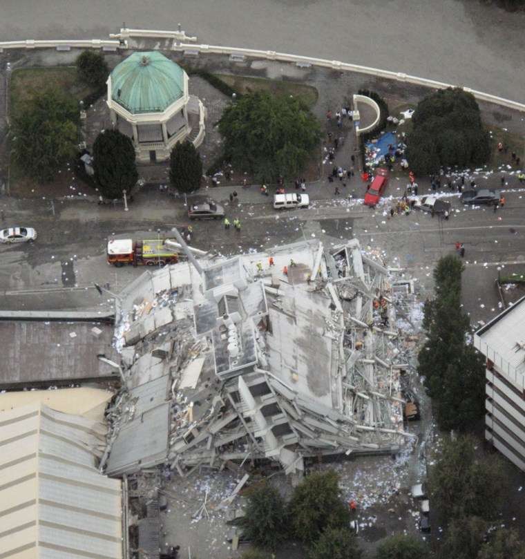 6.3 quake rocks New Zealand city