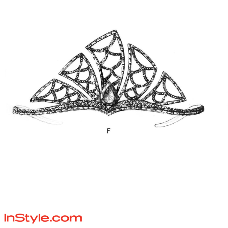 Designers sketch dream wedding tiaras
