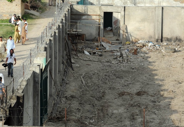 inside bin laden compound