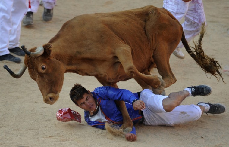 San Fermin Festival in Pamplona, Spain