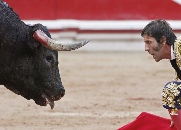 San Fermin Festival in Pamplona, Spain