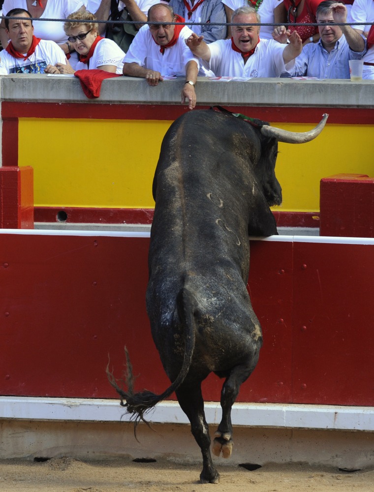 San Fermin Festival in Pamplona, Spain