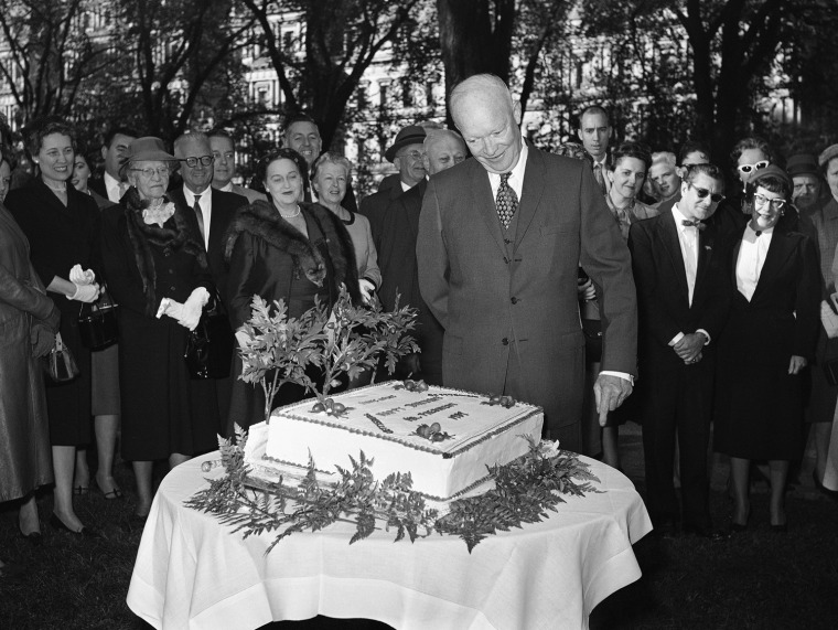 U.S. presidents on their birthdays