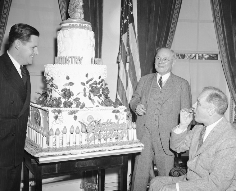 U.S. presidents on their birthdays