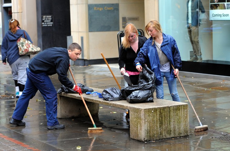 Summer of 2011: Riots break out in UK