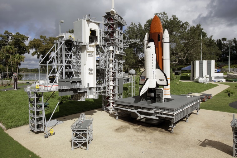 space shuttle legoland