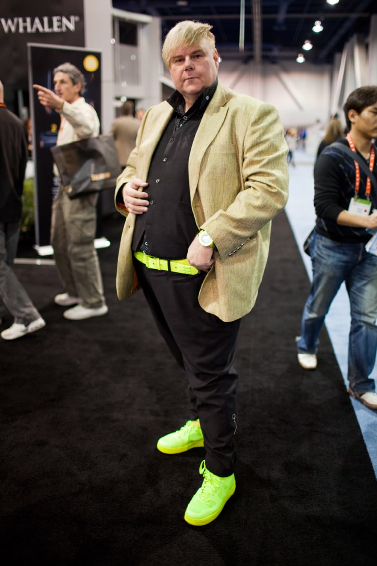 High tech show's back alleys