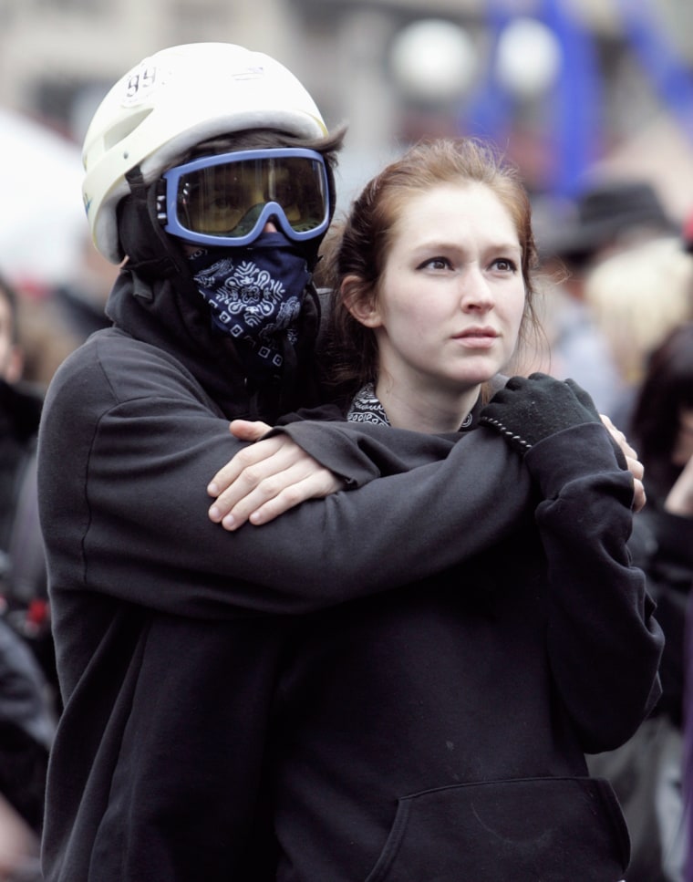 May Day brings out 'Occupy' protests and other rallies around the world