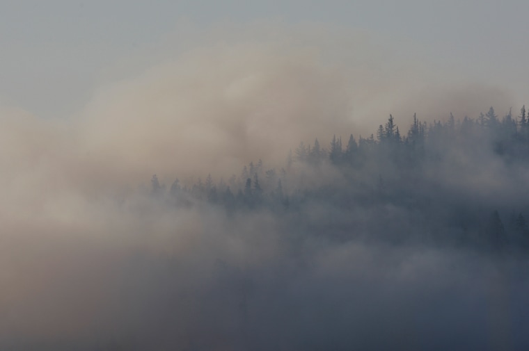 Wildfires burn Western states