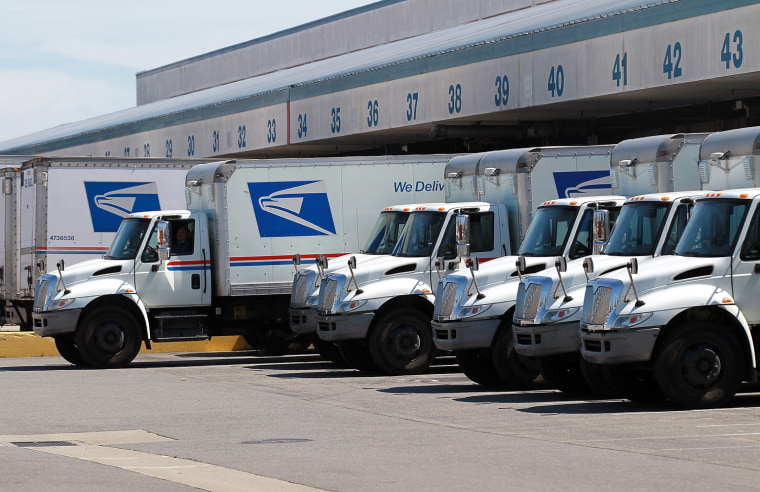 U.S. Postal Service then and now