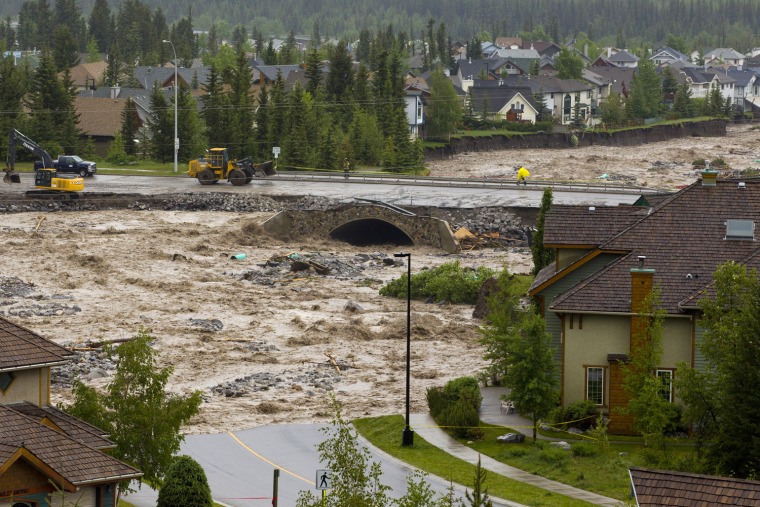 Floods ravage western Canada