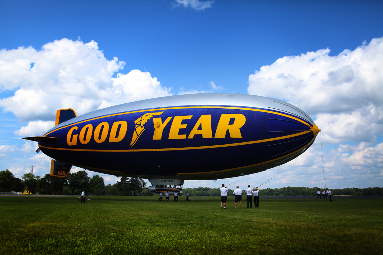 New blimp's skeleton unveiled
