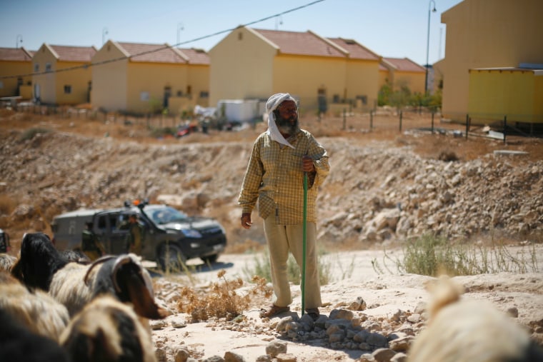 Palestinian shepherds' livelihood threatened by Israeli settlers