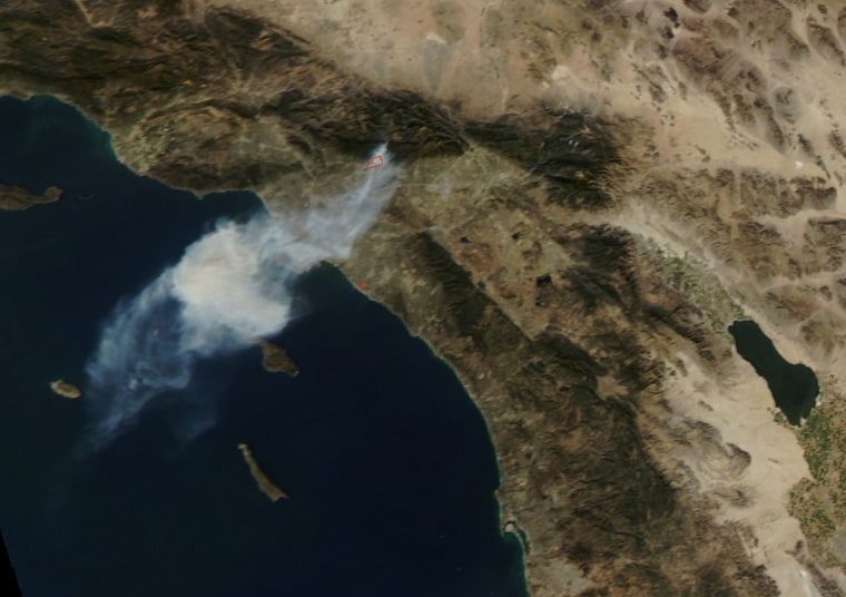 Thousands evacuate as Colby Fire burns