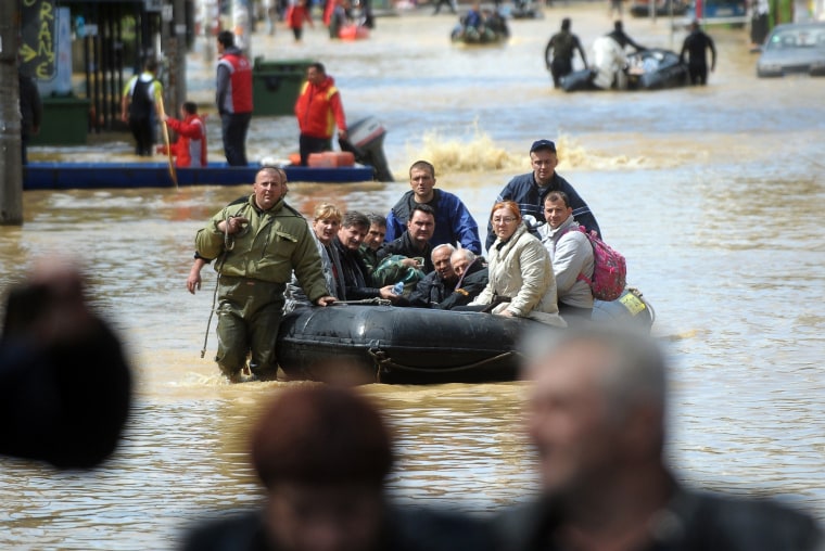 Balkans Submerged by Historic Floods Threatening Thousands