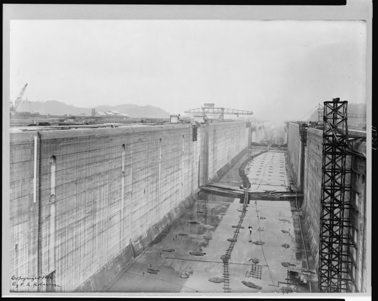 Panama Canal Turns 100: See Photos of Its Construction