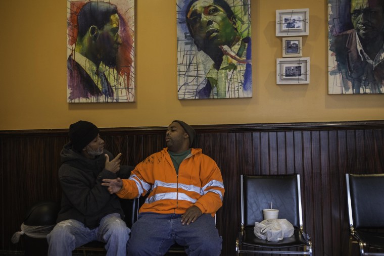 Image: Troy Staton has combined fine art with the art of barbering at ...