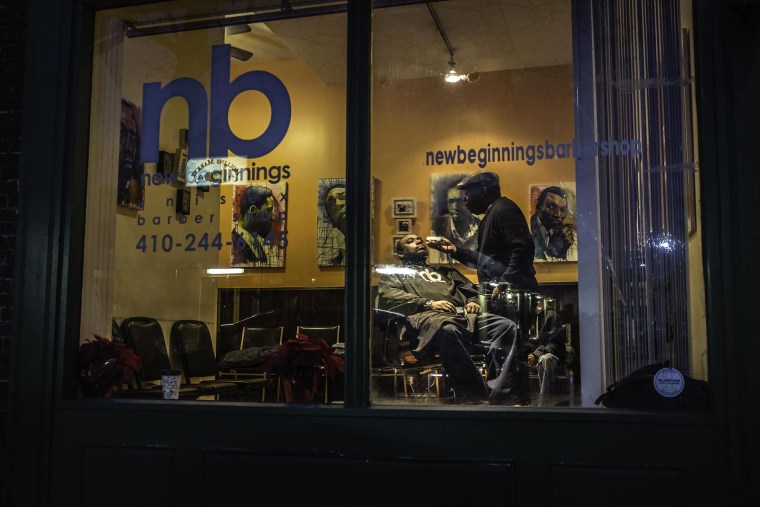 Image: Troy Staton has combined fine art with the art of barbering at ...